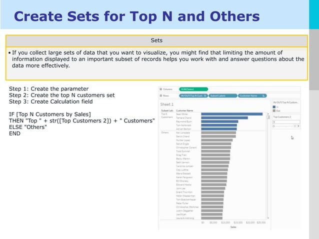 Tableau Desktop Material | PPTX | Databases | Computer Software and Applications