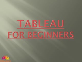 Tableau for beginners | PDF