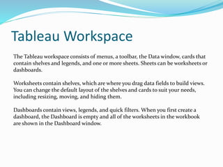 Tableau free tutorial | PPTX
