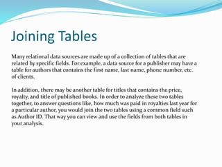 Tableau free tutorial | PPTX