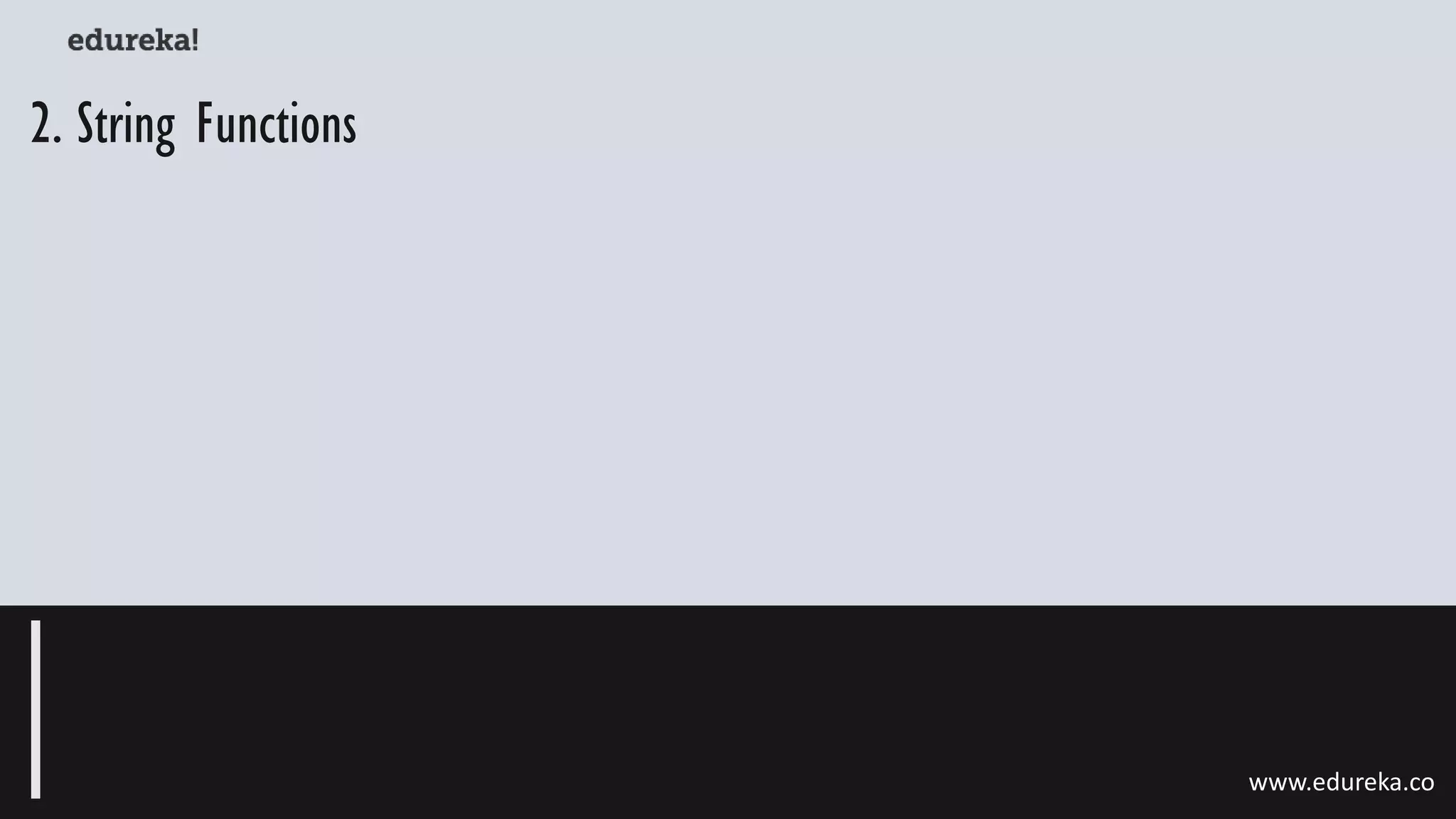 What are Tableau Functions? Edureka | PPT
