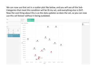 Tableau groups vs sets | PPTX