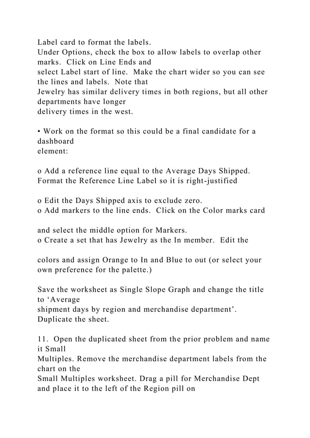 Tableau Homework 3 – Exploring Chart Types with QVC Data .docx