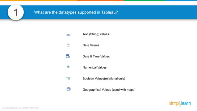 Tableau Interview Questions And Answers Tableau Interview Questions