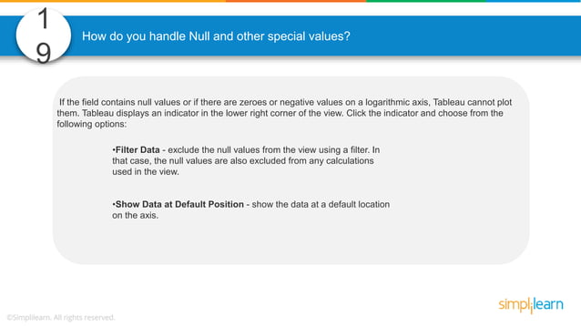 Tableau Interview Questions And Answers Tableau Interview Questions