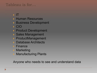 Tableau online training | PPT