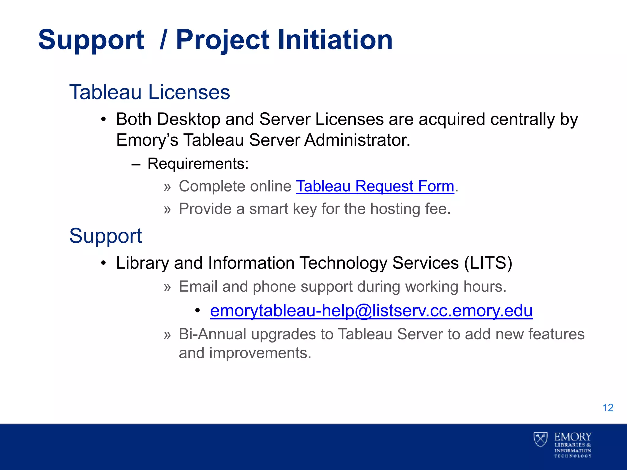 Tableau overview presentation | PPT