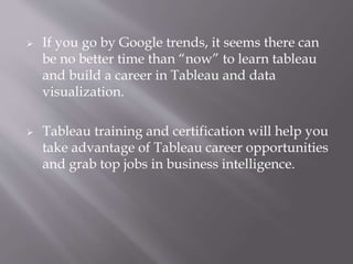Tableau ppt | PPTX