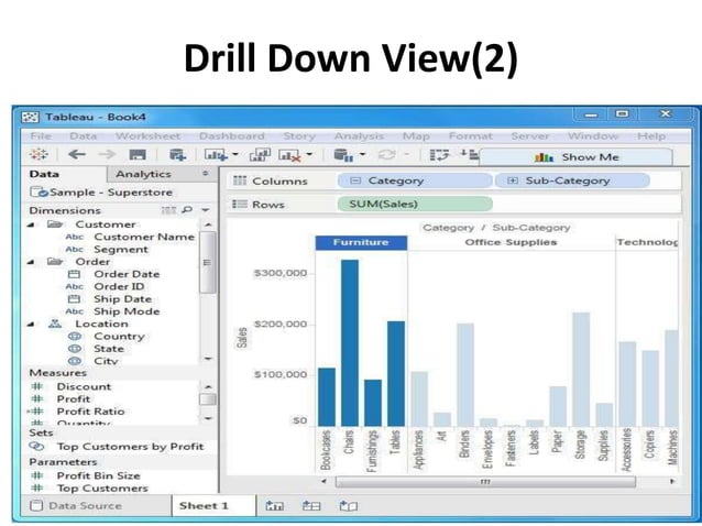 Tableau PPT.ppt | Databases | Computer Software and Applications