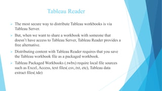 Tableau Server Basics | PPTX