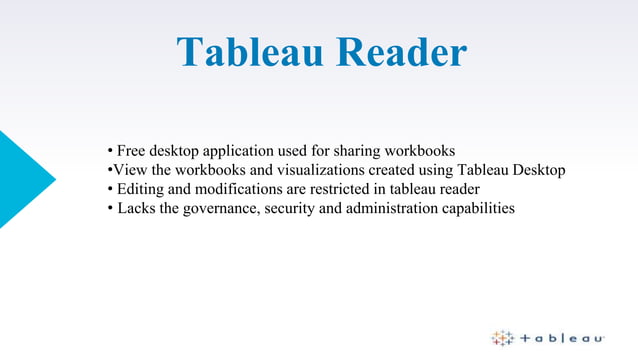 Tableau slideshare | PPTX | Cloud Computing | Internet