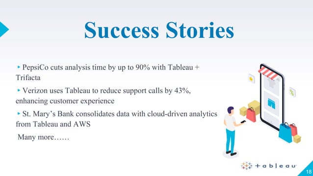 Tableau slideshare | PPTX | Cloud Computing | Internet