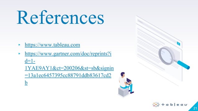 Tableau slideshare | PPTX | Cloud Computing | Internet