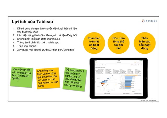 Giải pháp phân tích số liệu Tableau Data Analytics | PDF