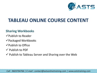 Tableau Training | PPTX