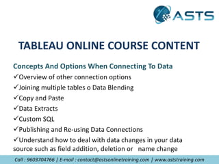 Tableau Training | PPTX