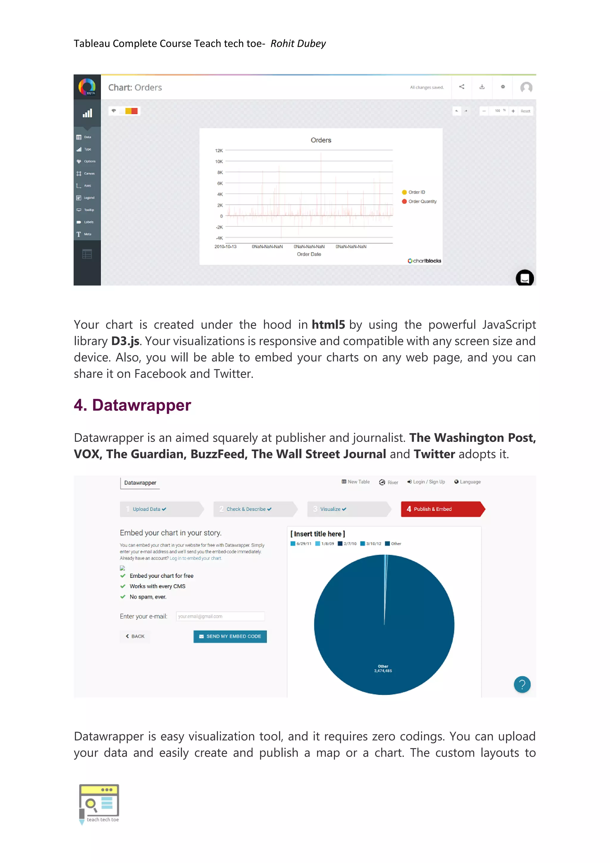 Tableau Tutorial Complete by Rohit Dubey | PDF