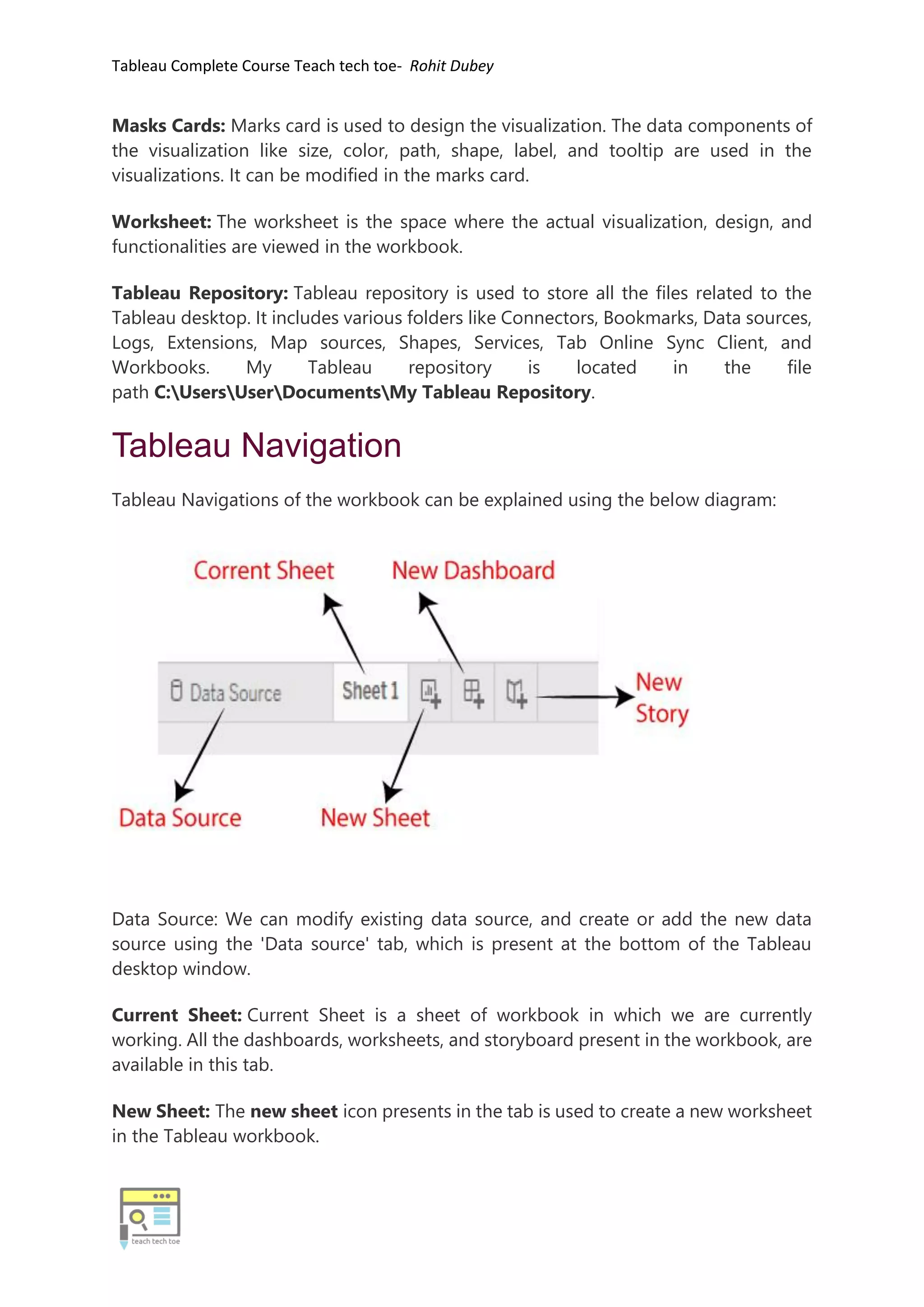 Tableau Tutorial Complete by Rohit Dubey | PDF