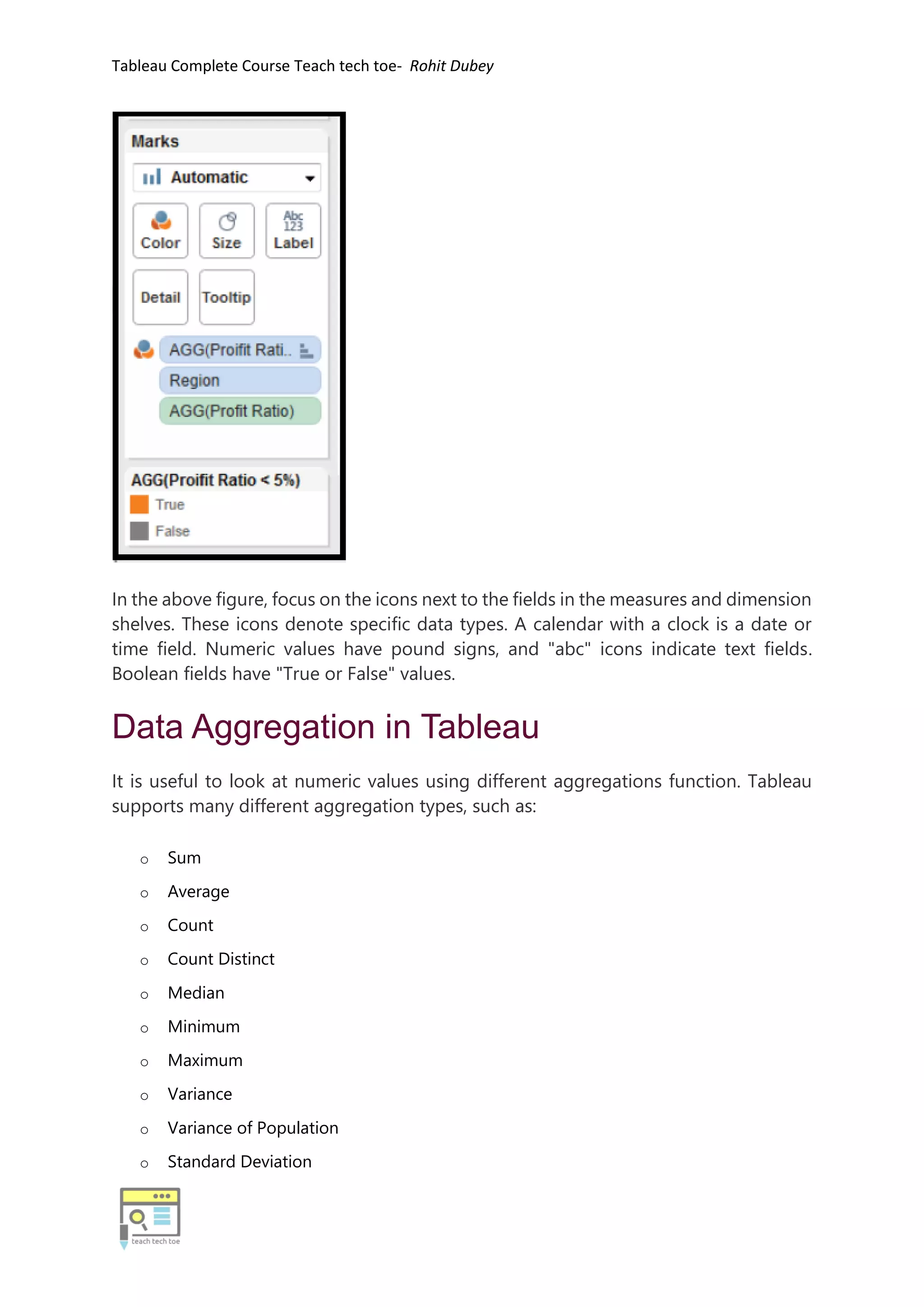 Tableau Tutorial Complete by Rohit Dubey | PDF