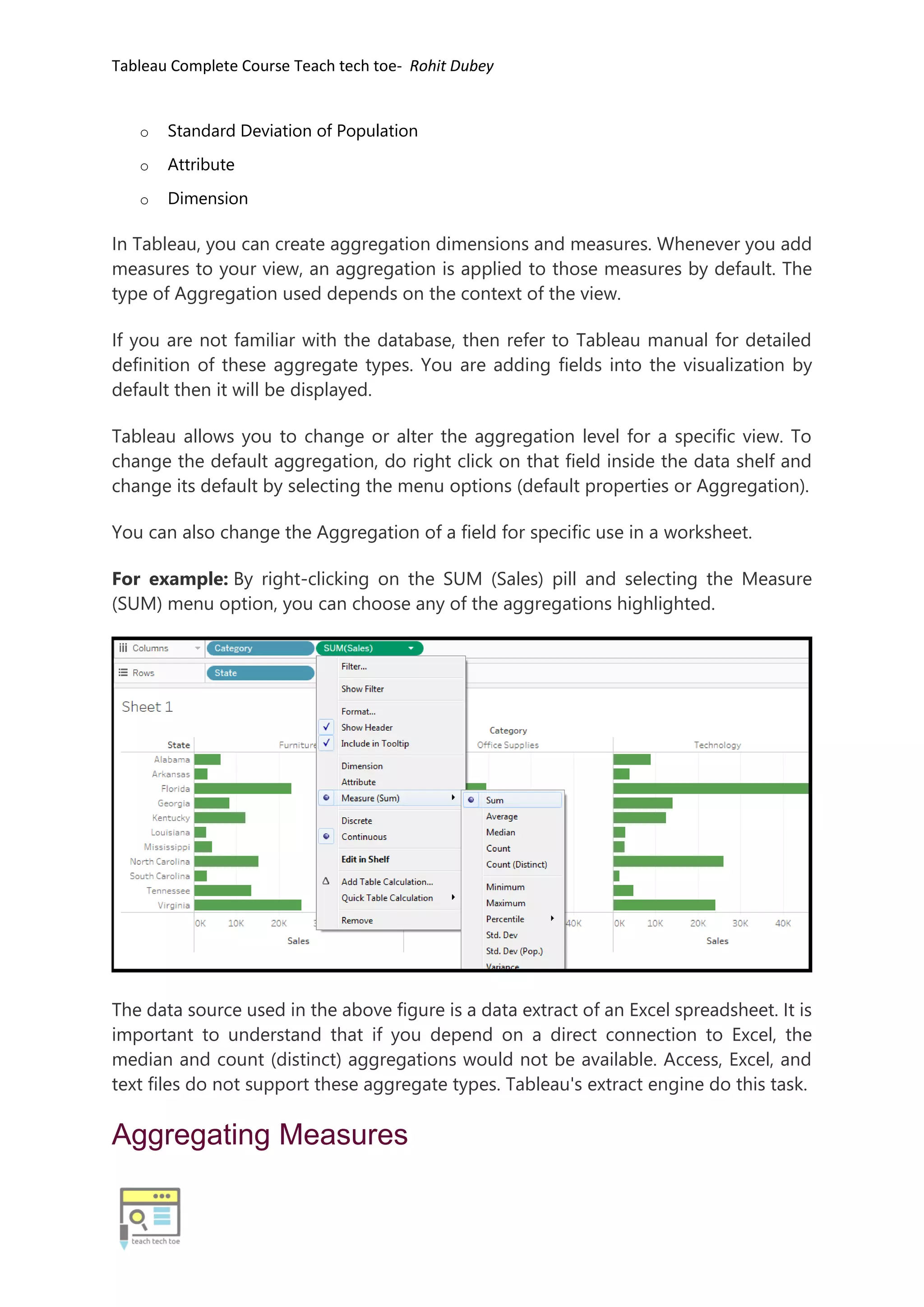 Tableau Tutorial Complete by Rohit Dubey | PDF
