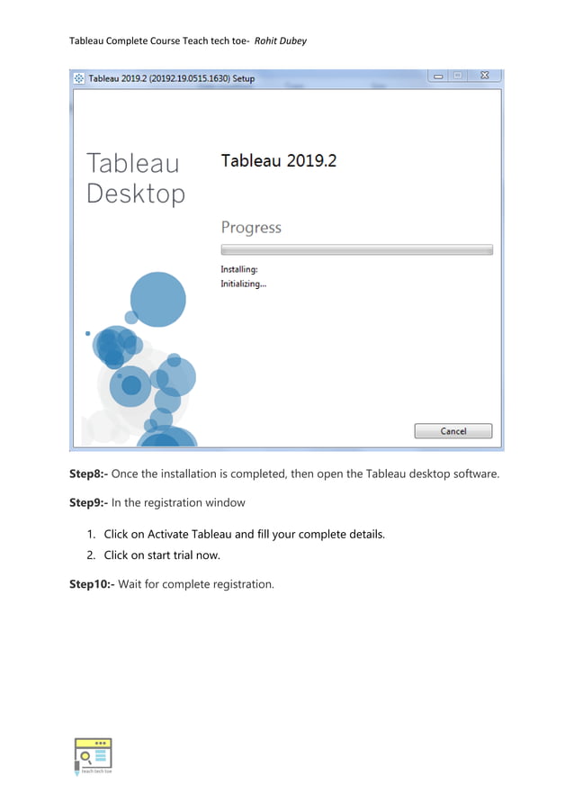 Tableau Tutorial Complete by Rohit Dubey | PDF