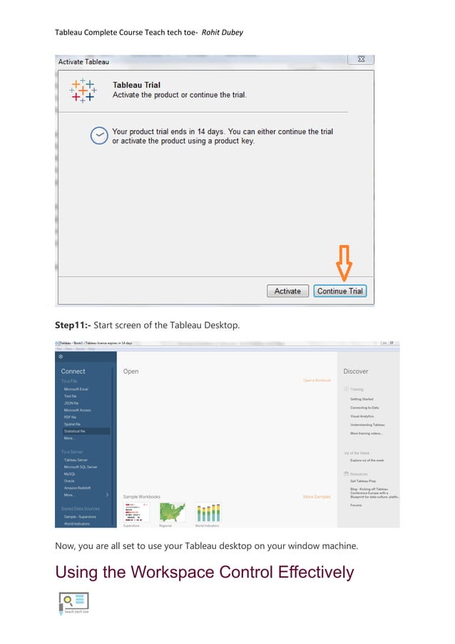 Tableau Tutorial Complete by Rohit Dubey | PDF