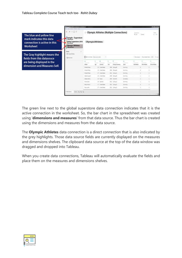 Tableau Tutorial Complete by Rohit Dubey | PDF