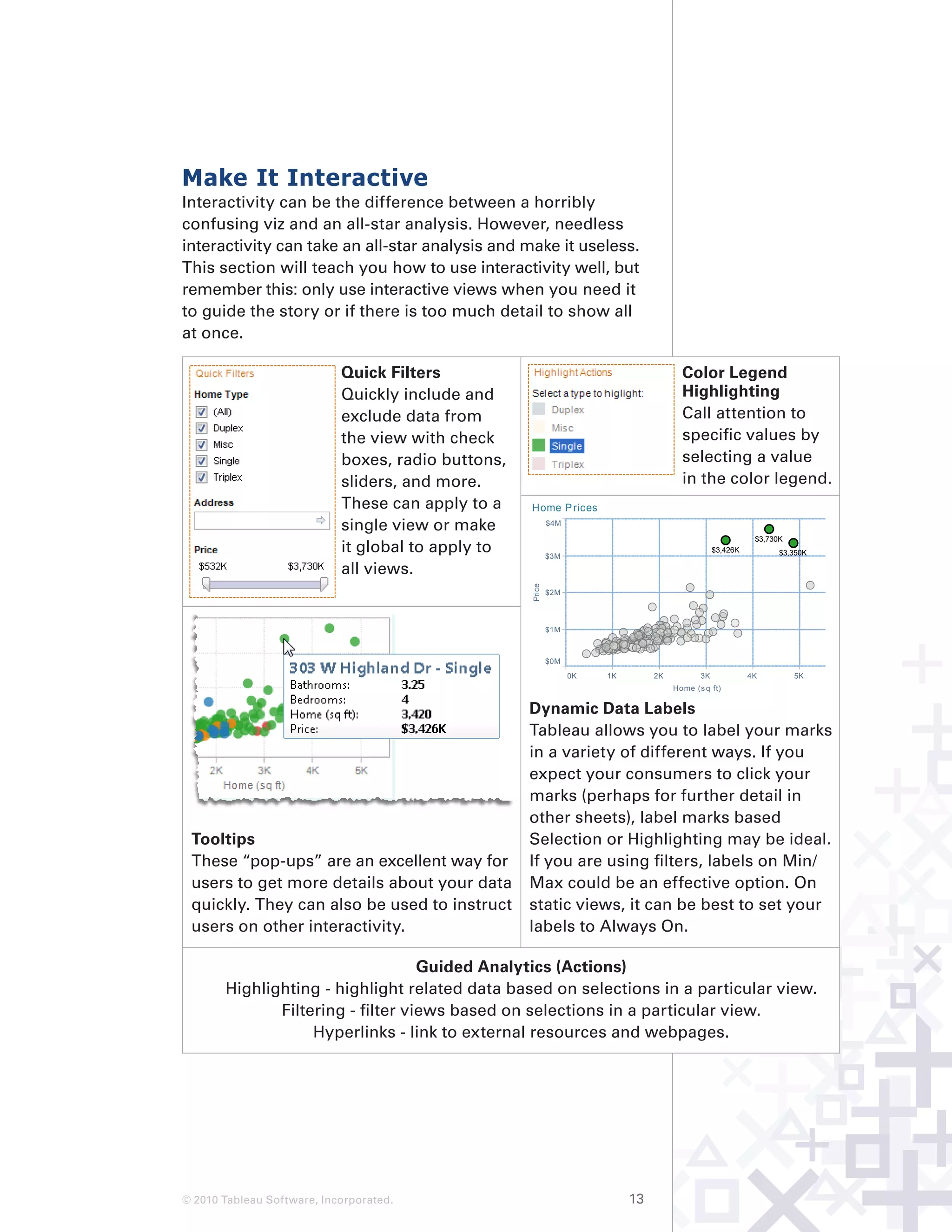 Tableau Visual Guidebook | PDF