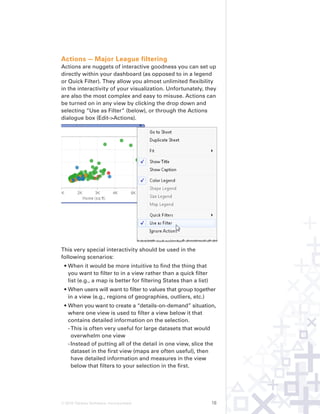 Tableau Visual Guidebook | PDF