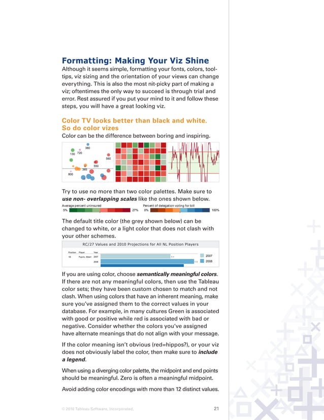 Tableau Visual Guidebook | PDF