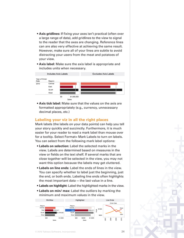 Tableau Visual Guidebook | PDF