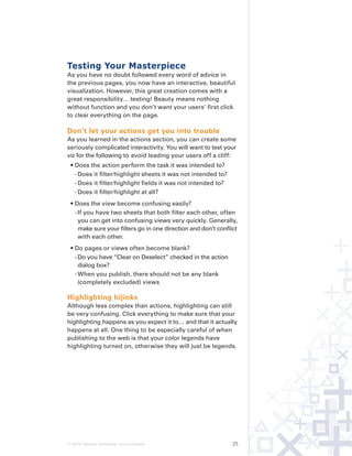 Tableau Visual Guidebook | PDF