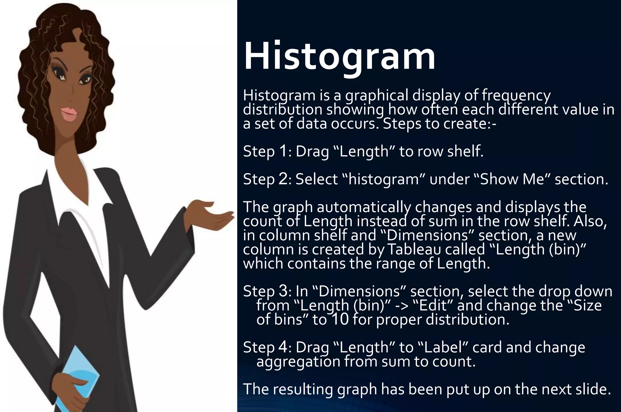 Visualizing Data using Tableau | PPTX