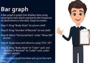 Visualizing Data using Tableau | PPTX
