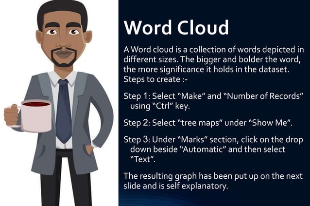 Visualizing Data using Tableau | PPTX | Technology & Computing