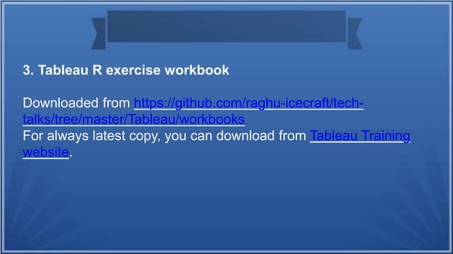 Tableau integration with R | PPT