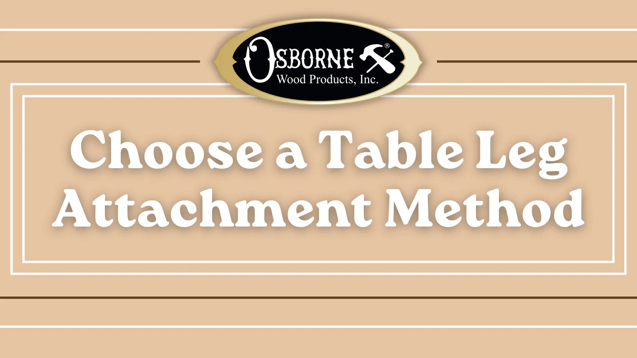How to Attach Table Legs: Several Possible Methods | PDF