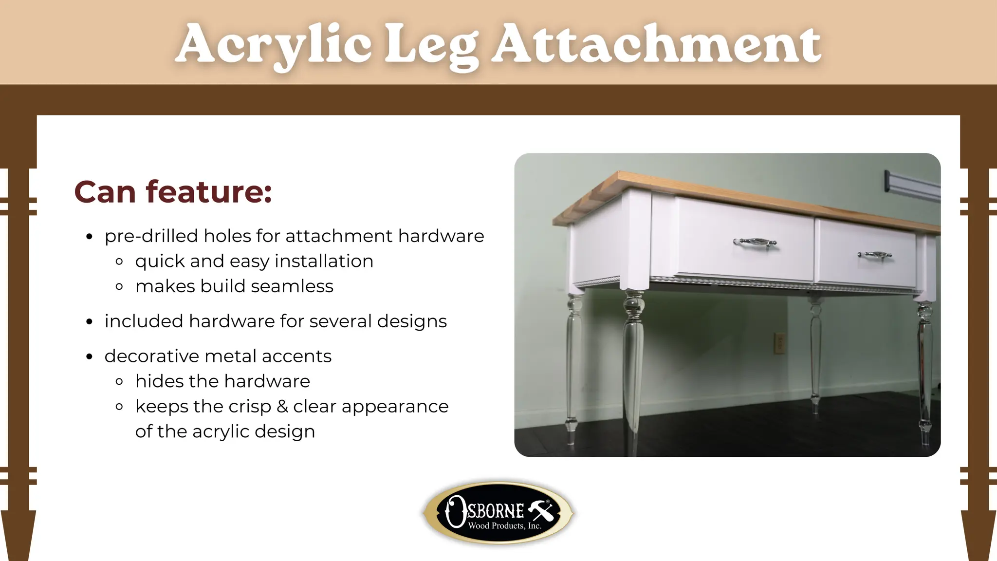 How to Attach Table Legs: Several Possible Methods | PPT
