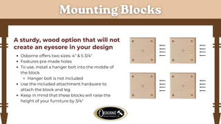 How to Attach Table Legs: Several Possible Methods | PDF