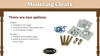 How to Attach Table Legs: Several Possible Methods | PDF