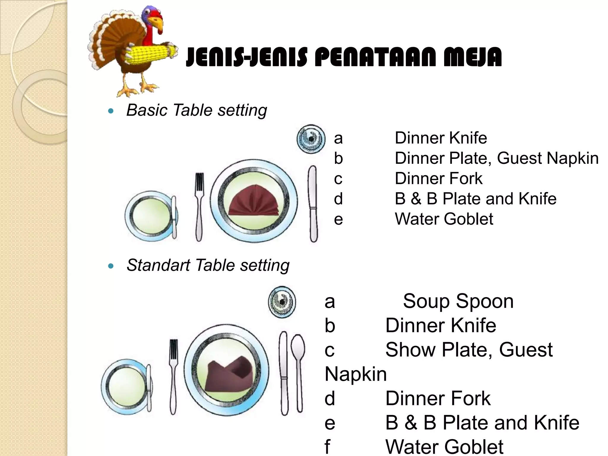 Table manner | PPT