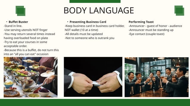 TABLE MANNER Brief Training Course, handy guideline for trainer | PPT