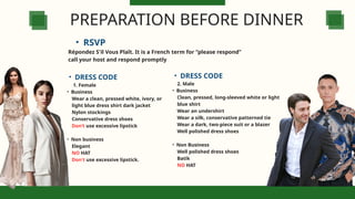 TABLE MANNER Brief Training Course, handy guideline for trainer | PPT