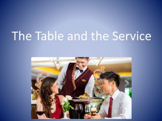 Table manners made Easy! | PPTX