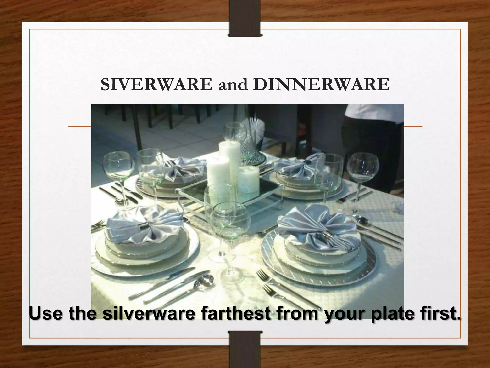 Table manners | PPT