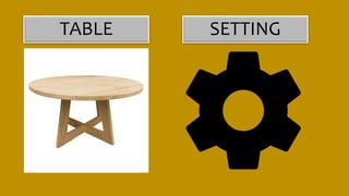 Table Manners | PPTX