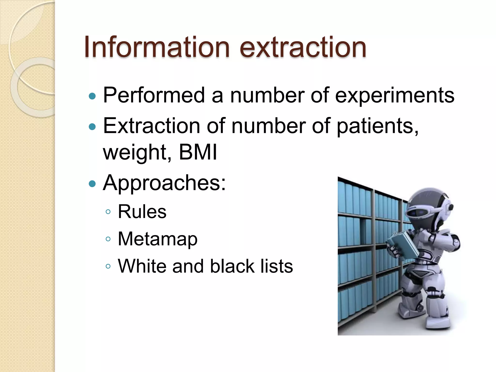 Table mining and data curation from biomedical literature | PPT