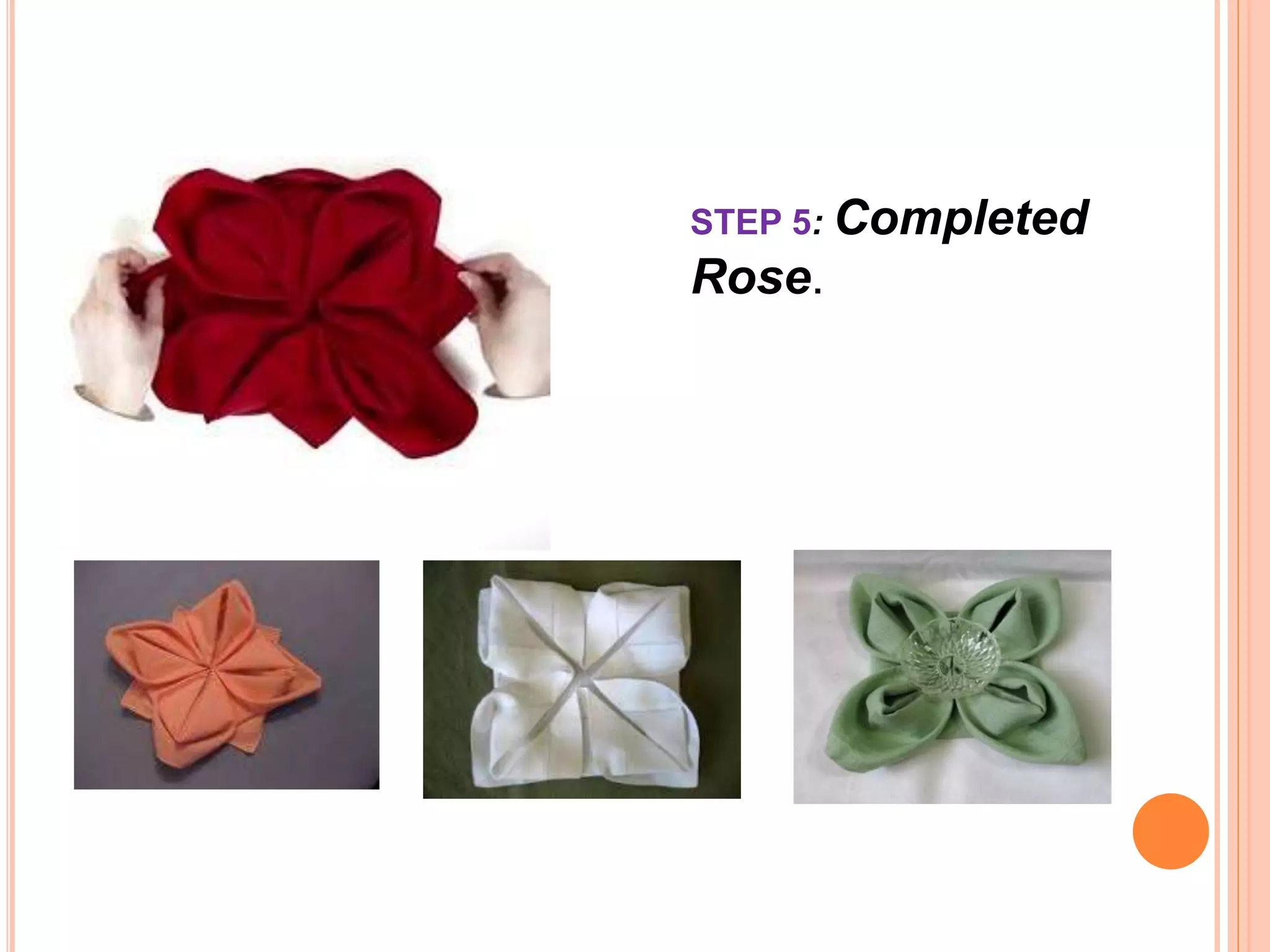 Table Napkin Folding
