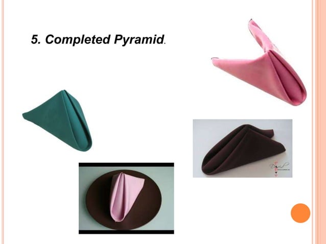 Table napkin folding | PPTX