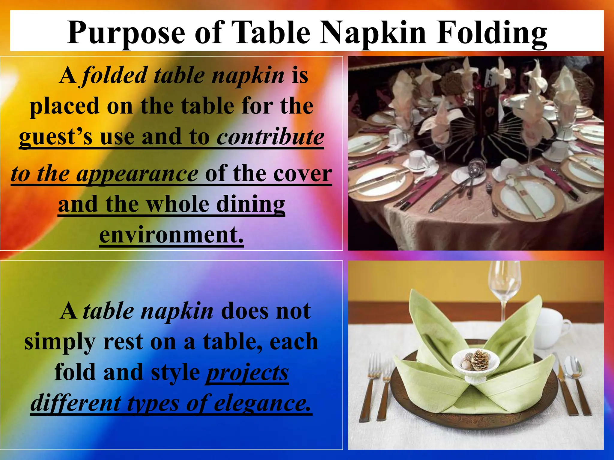 Table Napkin Folding.pptx